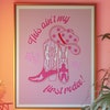 You're Like Really Pretty Mean Girls Art Print - Aesthetic Wall Art, 00s Print, Feminine Art ...