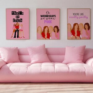 You're Like Really Pretty Mean Girls Art Print - Aesthetic Wall Art, 00s Print, Feminine Art ...