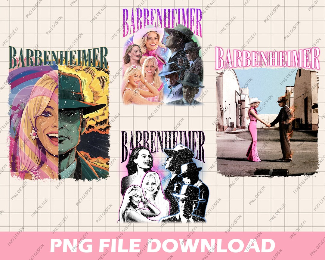 Barbenheimer PNG Bundle Barbie the Destroyer of Word Png - Etsy