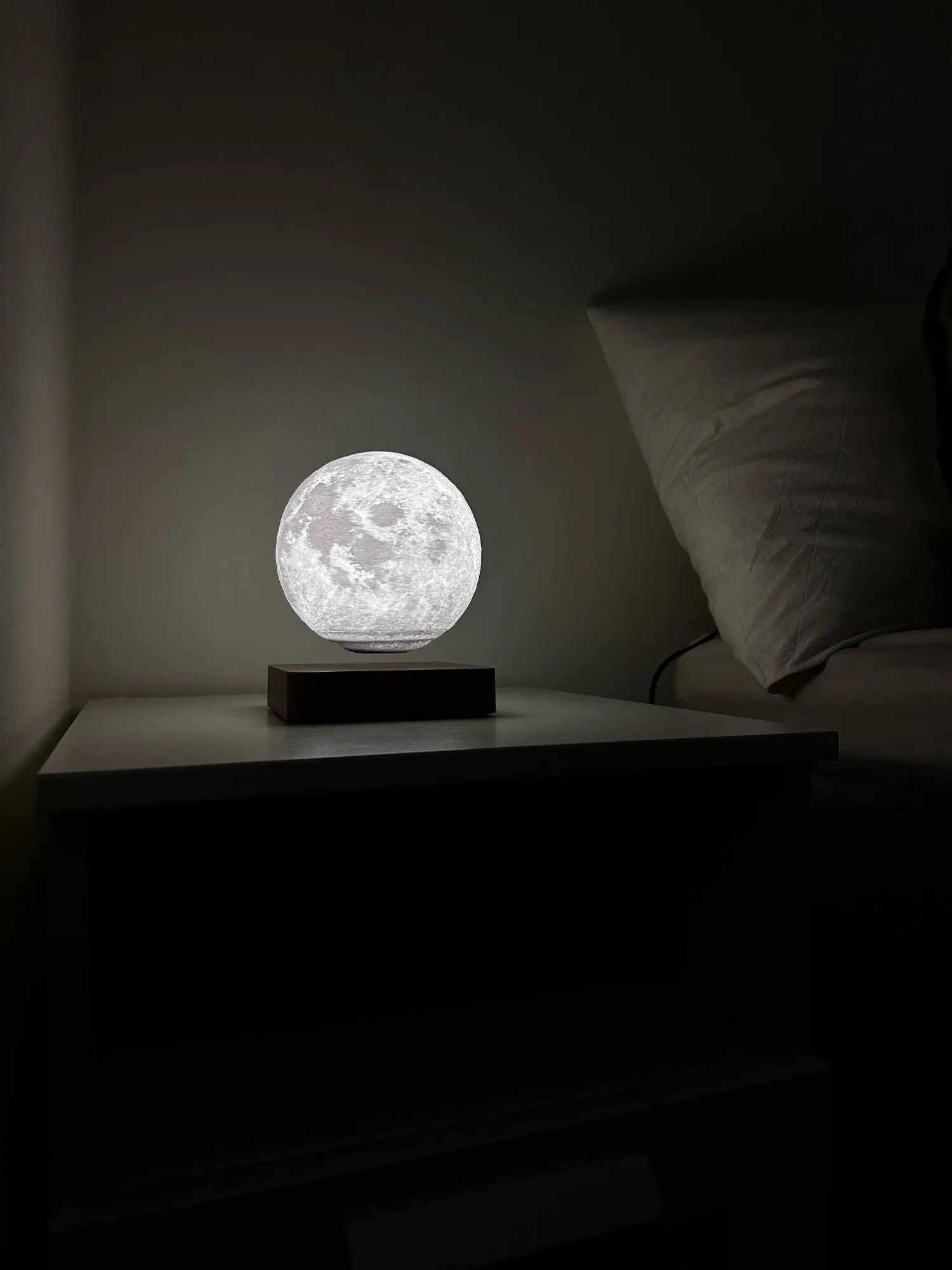 Levitating Moon Night Lamp,unique Touch Switch,magnetic Levitation ...