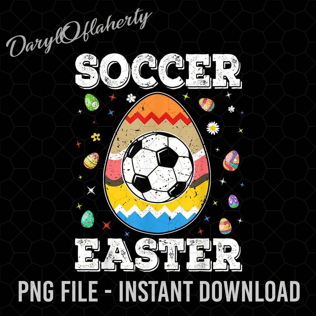 Egg Soccer Easter Png, Soccer Eggs Hunting Easter Day, Eggs Hunting ...