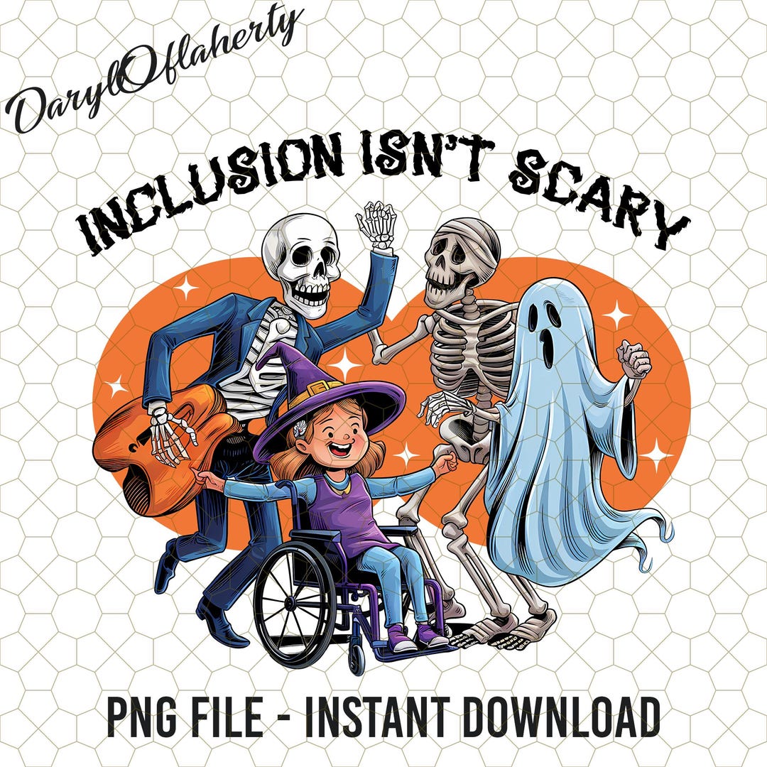 Inclusion Isn't Scary Png, Speech Halloween Png, SLP Halloween Png ...