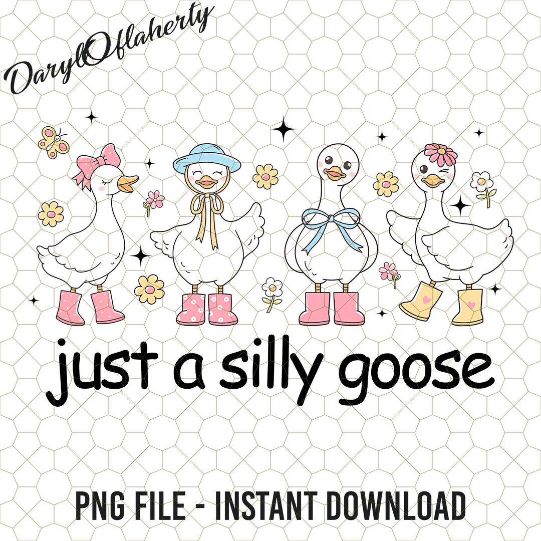 Just A Silly Goose Png, Mama Goose Png, Goose on the Loose Png, Mother ...