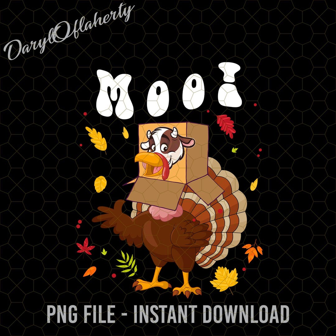 Turkey Moo Bowl Png, Turkey Png, Thanksgiving Turkey Png, Moo ...