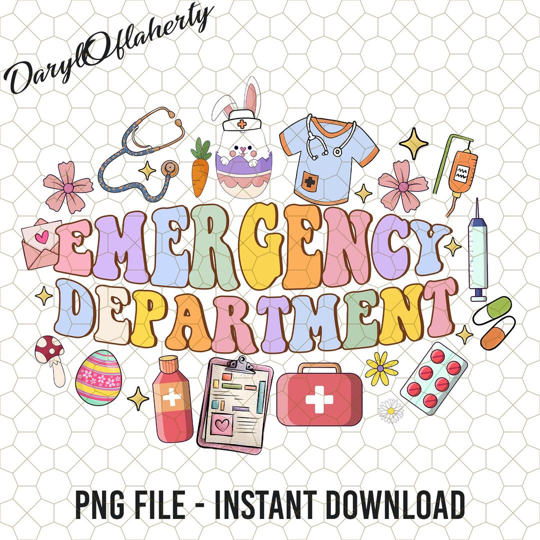Emergency Department Easter Png, Easter Day Png, Easter Nurse Png ...