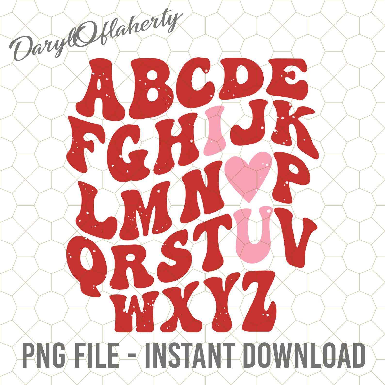 Teacher ABCDE Alphabet I Love You Valentine Png, Valentine Png, Happy ...