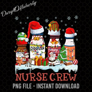 Nurse Crew Png, Boo Boo Crew Nurse Christmas Png, Christmas Nurse Png ...