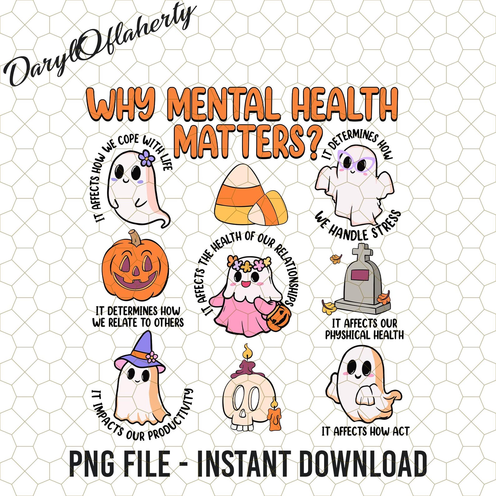 Why Mental Health Matters Png, Spooky Halloween, Mental Health ...