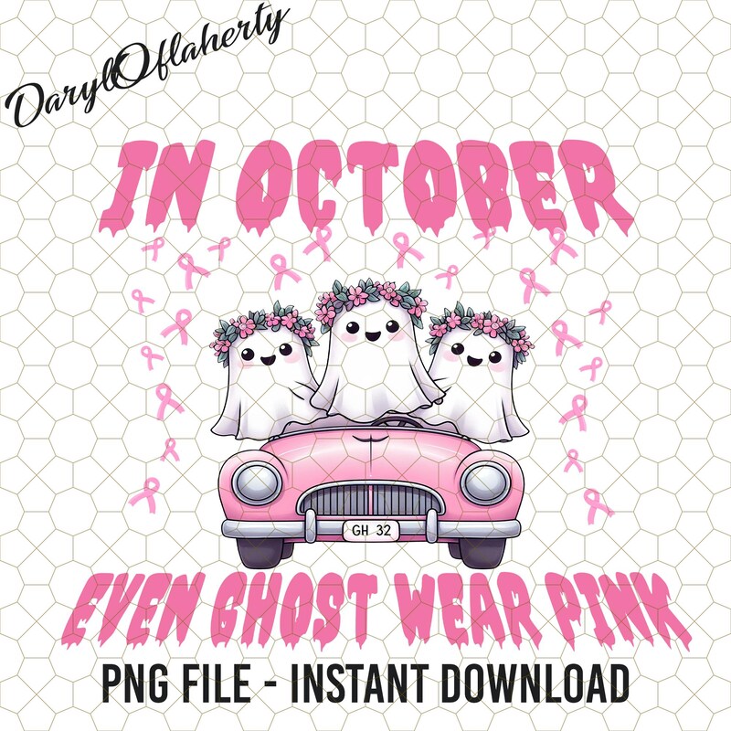 Pink Ghost - Etsy