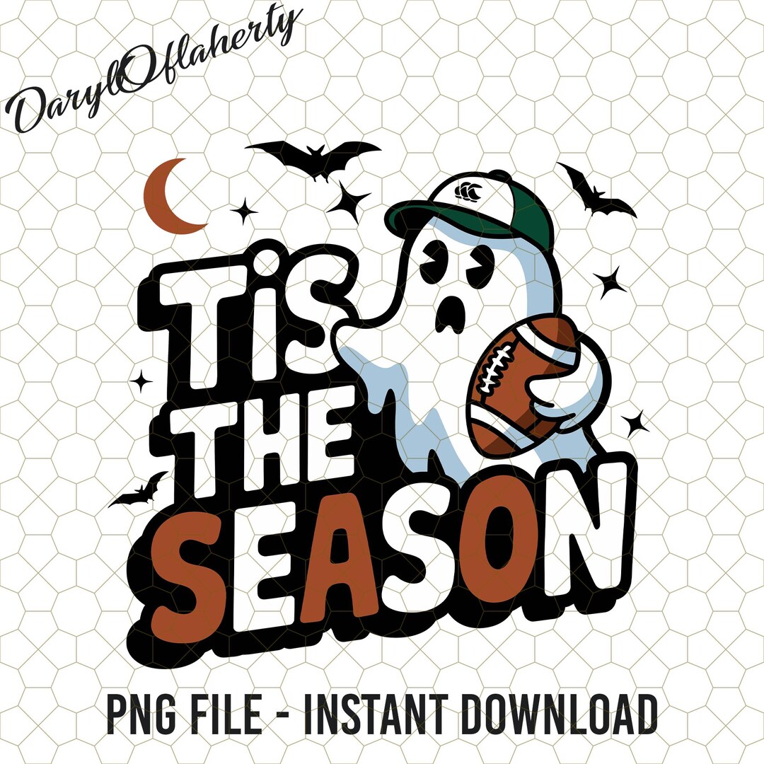 Tis the Season Png, Touchdown Season Png, American Football, Halloween ...