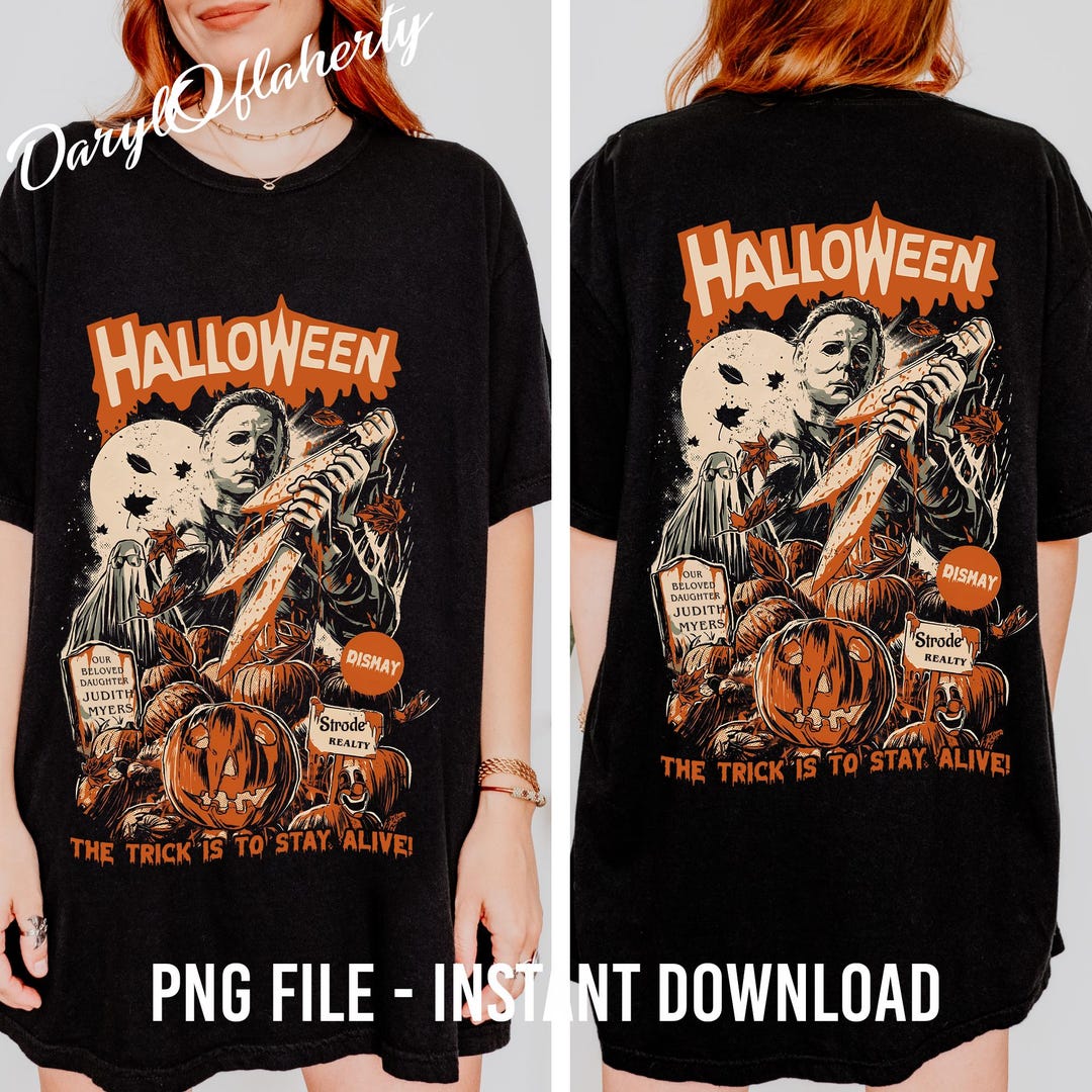The Strick is to Stay Alive Png, Halloween Horror Png, Horror Movie ...