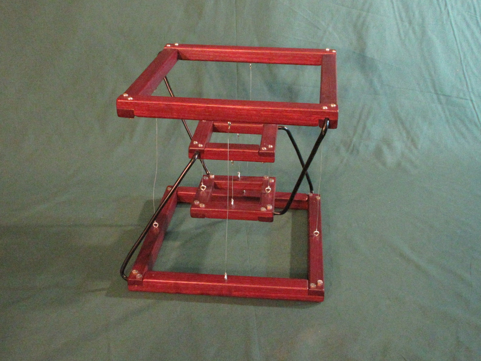 Tesserect Tensegrity in Redheart - Etsy