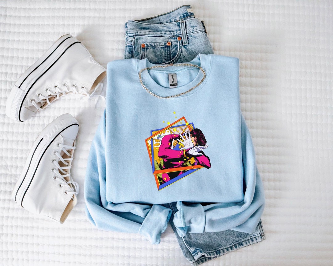 Jojo's Bizarre Adventure Josuke Higashikata Sweatshirt, JJBA Anime ...