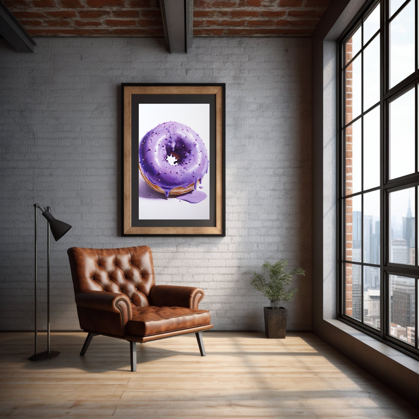 Ube Delight -- Elegant Digital Print | Pop Art | High Quality Art ...