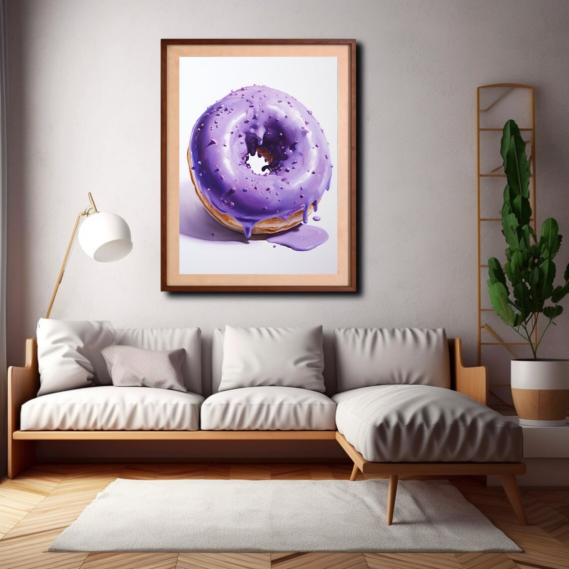 Ube Delight -- Elegant Digital Print | Pop Art | High Quality Art ...