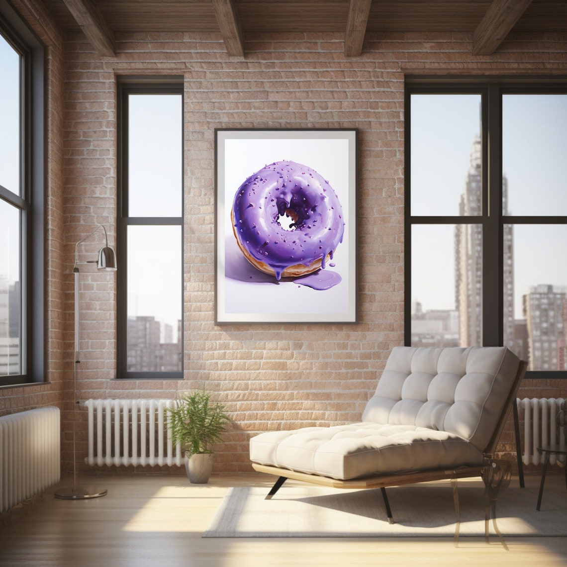 Ube Delight -- Elegant Digital Print | Pop Art | High Quality Art ...