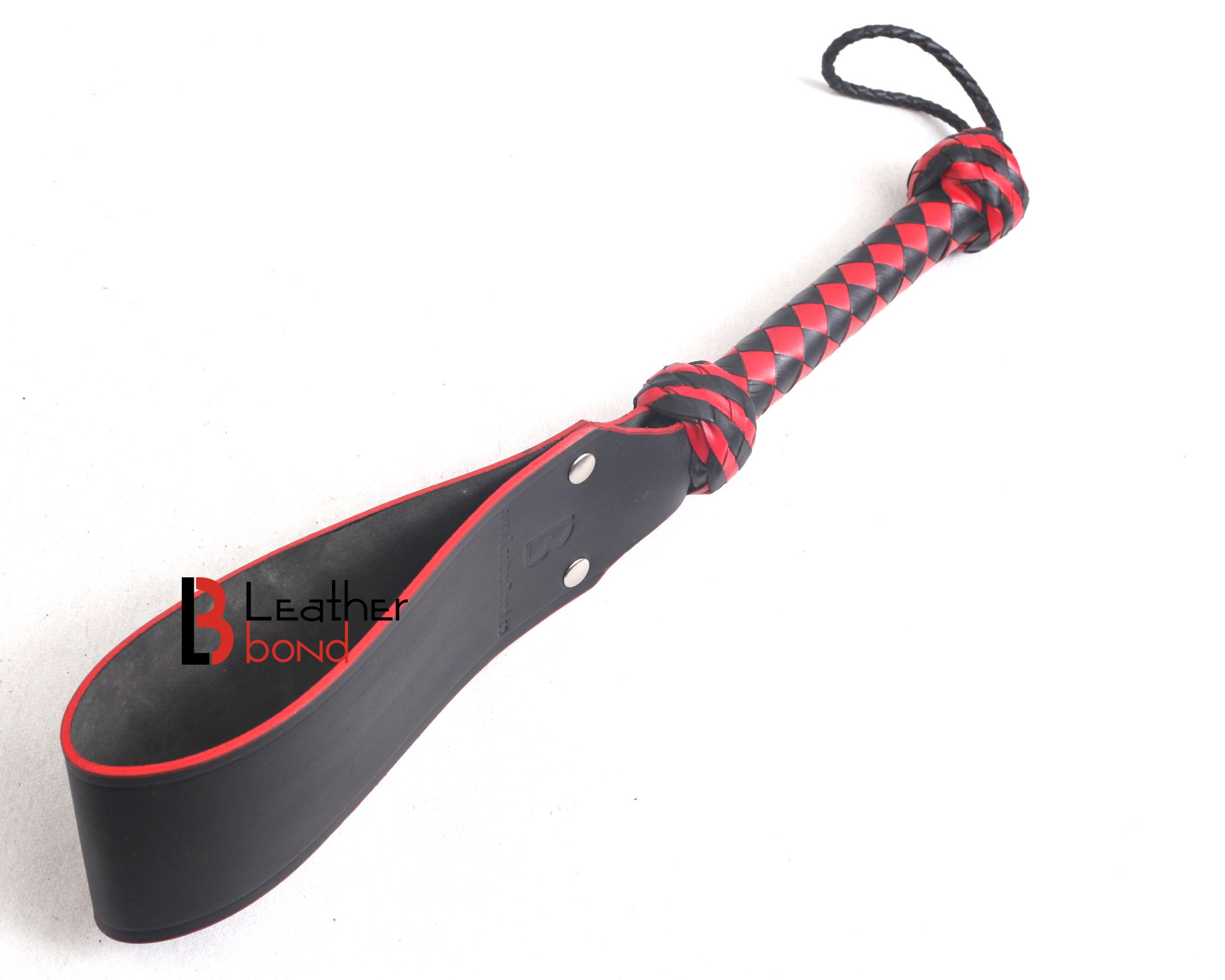 BDSM Paddle Slapper Thick, Medium Weight Hand Made 2 Layer Real Cowhide ...