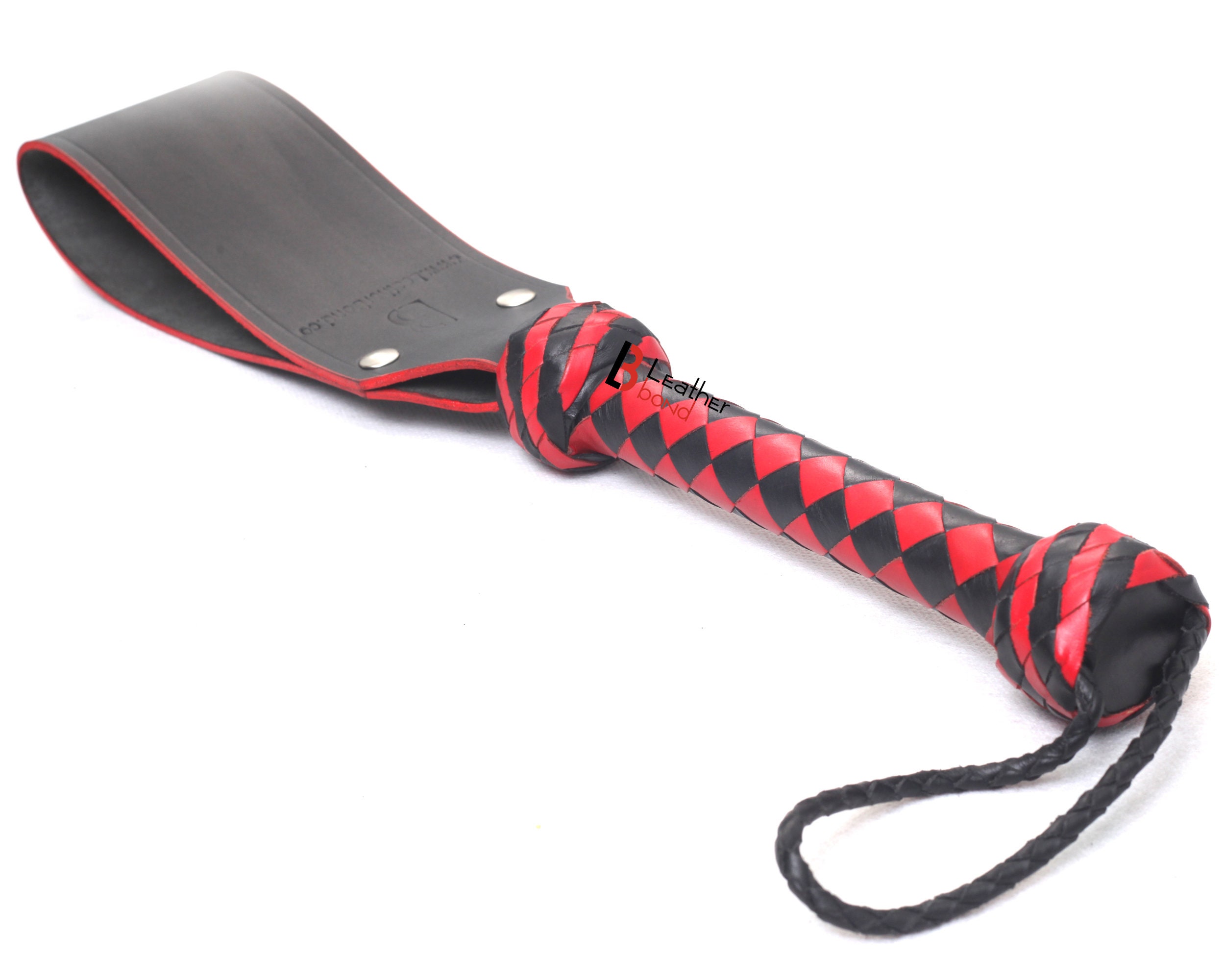 BDSM Paddle Slapper Thick, Medium Weight Hand Made 2 Layer Real Cowhide ...
