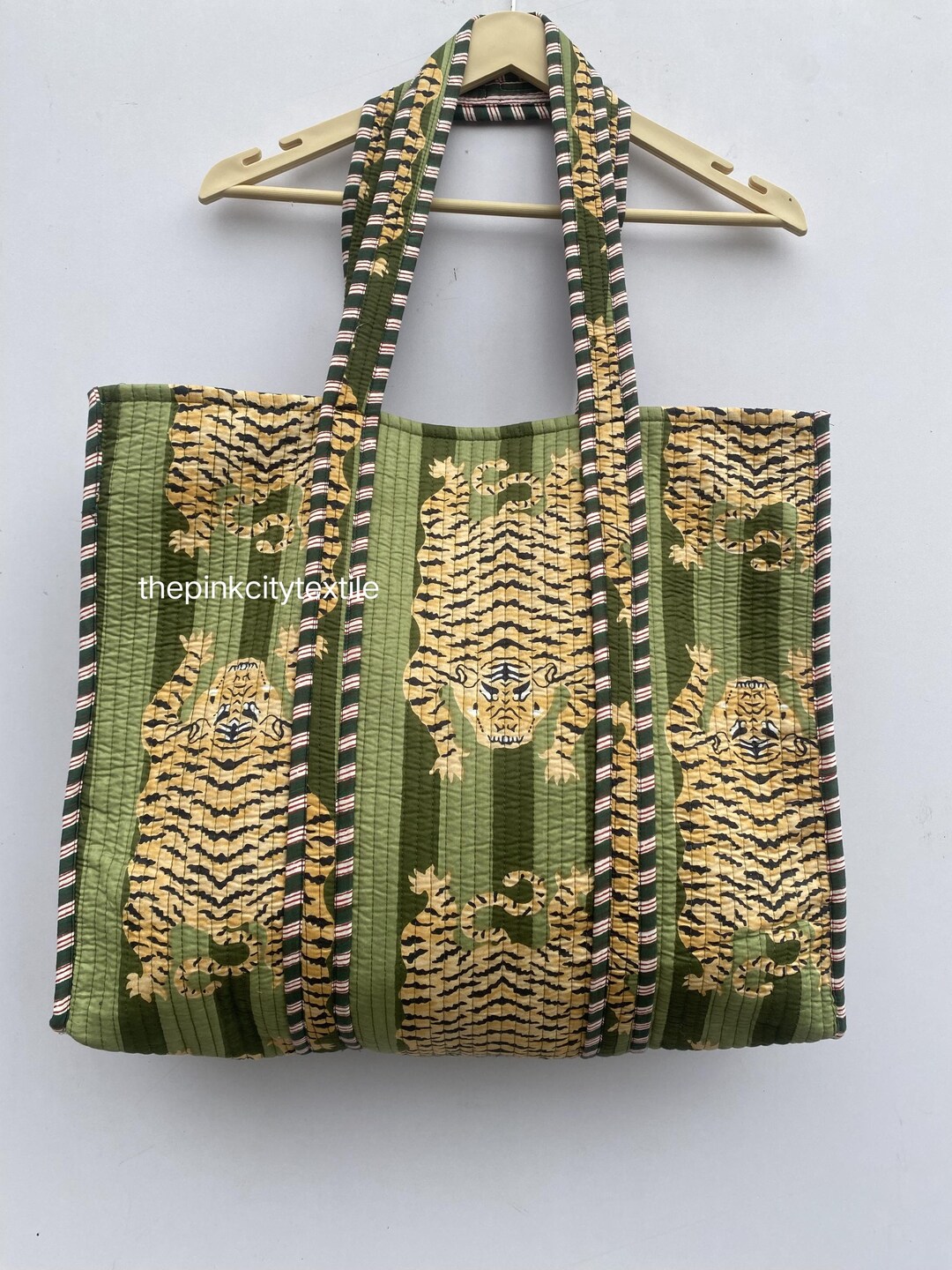 Indian Handmade Tote Bag Handmade Quilted Bag Tote Bag Women's Bag ...