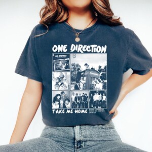 Greaphic One Direction Band Shirt, One Direction Album Music Shirt, One ...
