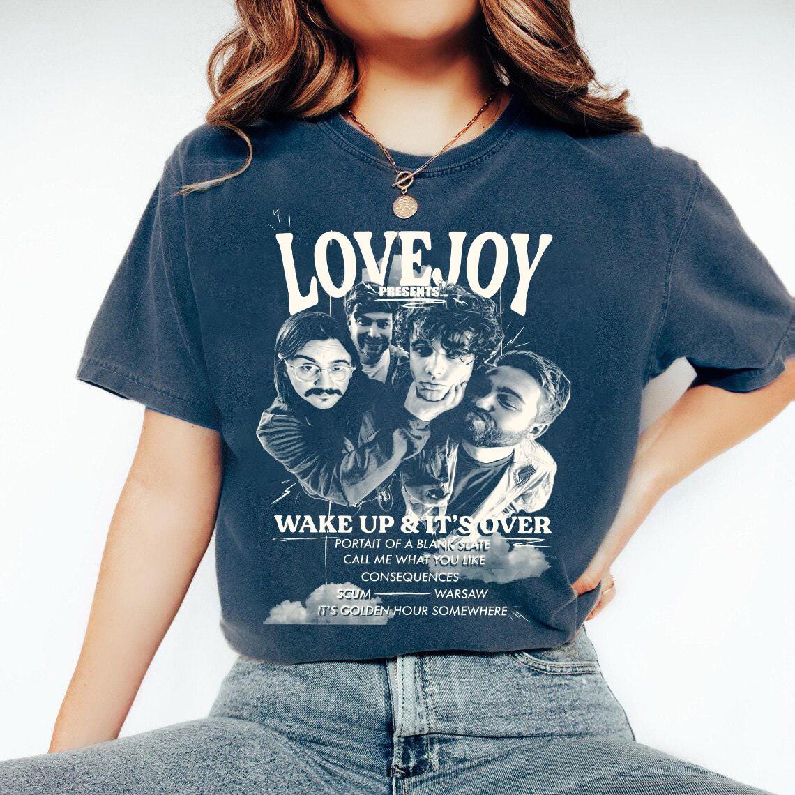90s Lovejoy Graphic Shirt, Lovejoy Tour 2024 Merch, Vintage Lovejoy North Tour 2024 Shirt ...
