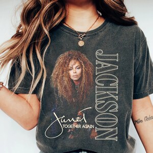 Janet Jackson Bootleg Merch, Together Again Tour Janet Jackson 90s ...