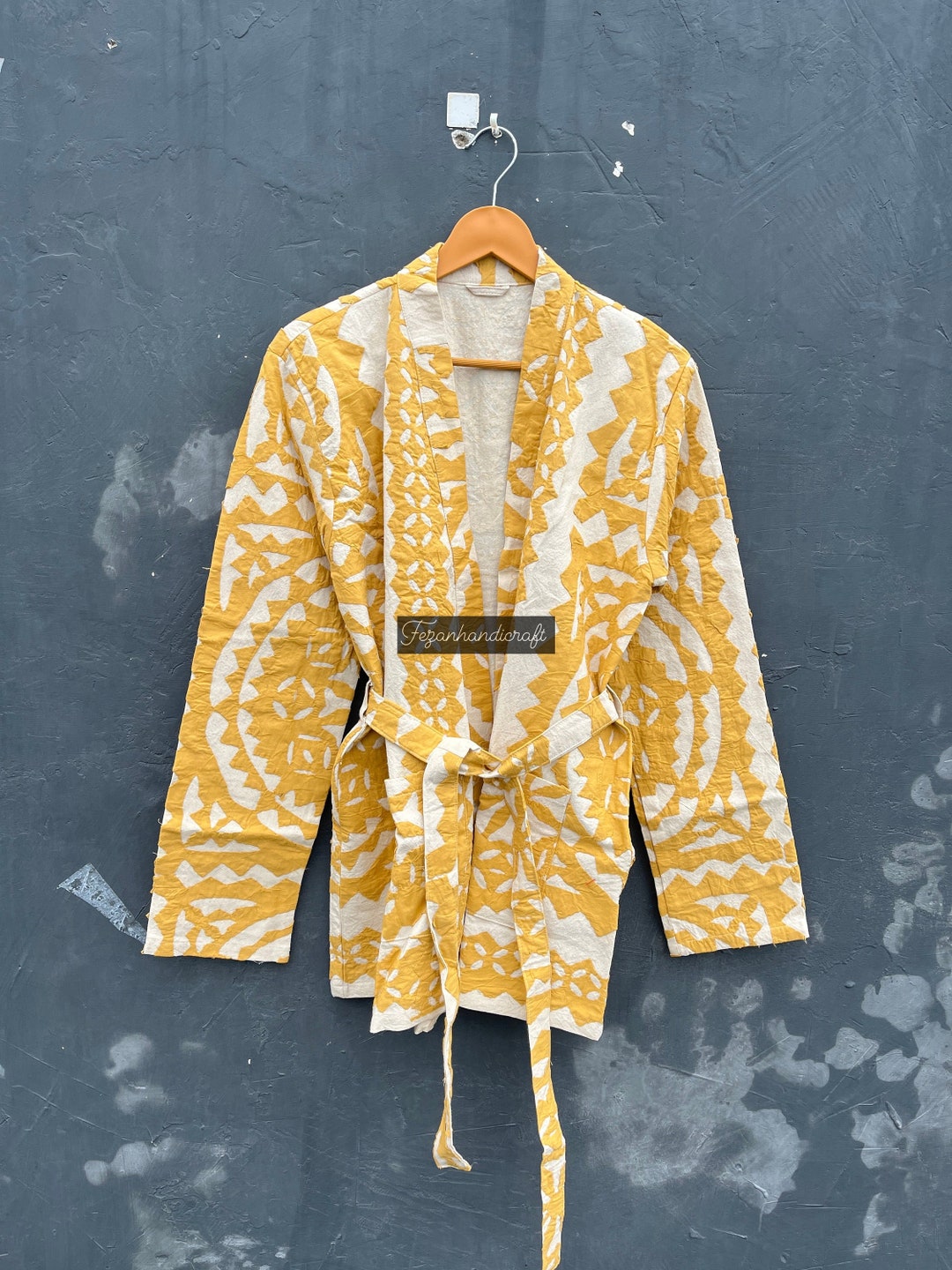 Applique Cotton Cutwork Jacket, Indian Vintage Applique Hand Cutwork ...