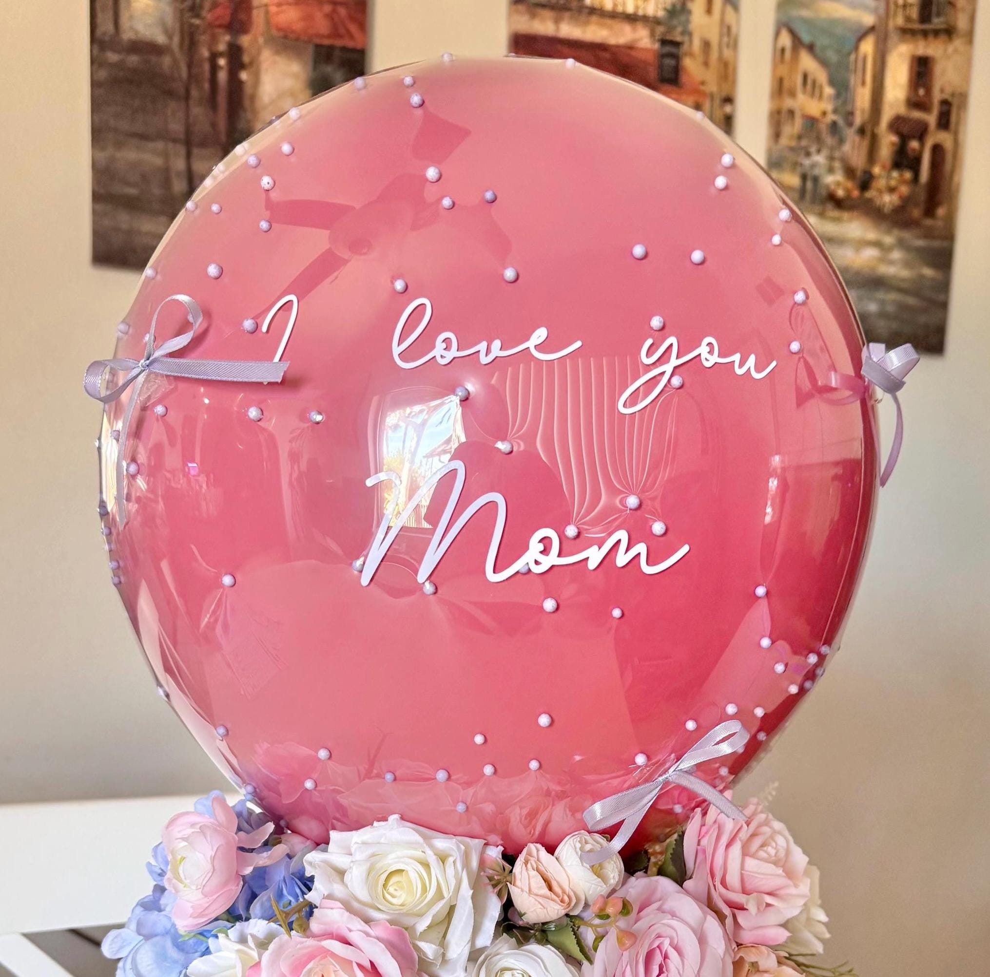 Mother's Day Balloon, Custom Balloon for Mom, Mom's Day Gift, Custom ...