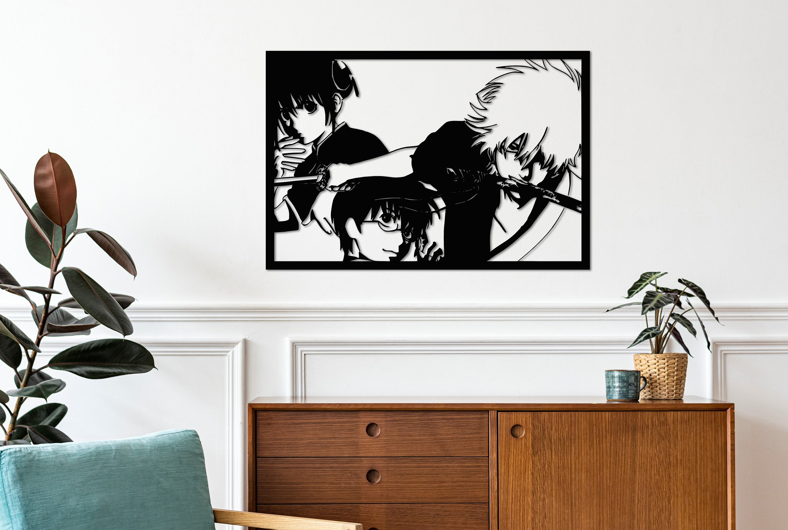 Anime Wall Art Anime Wall Decor - Etsy
