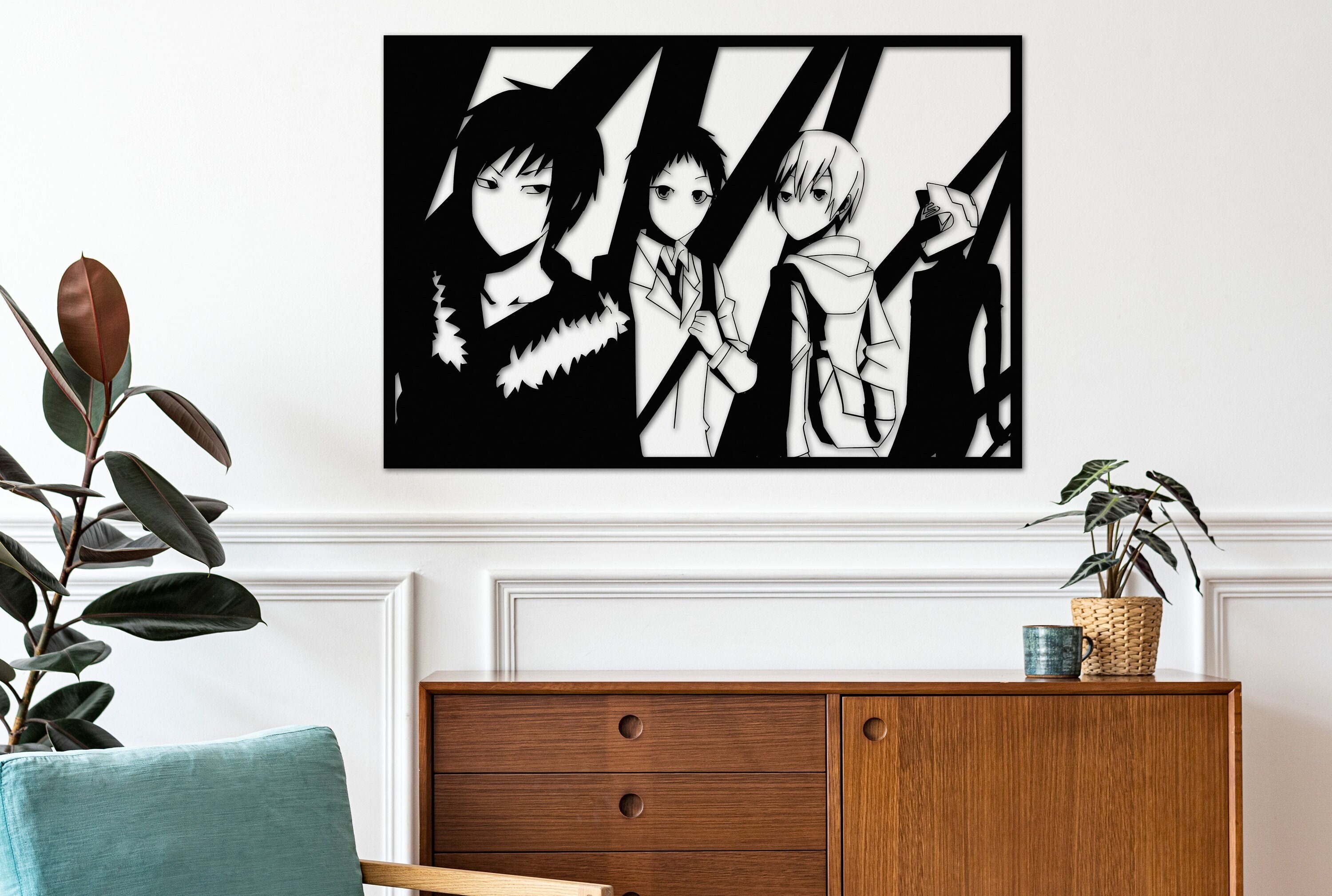 Anime Wall Art Anime Wall Decor - Etsy