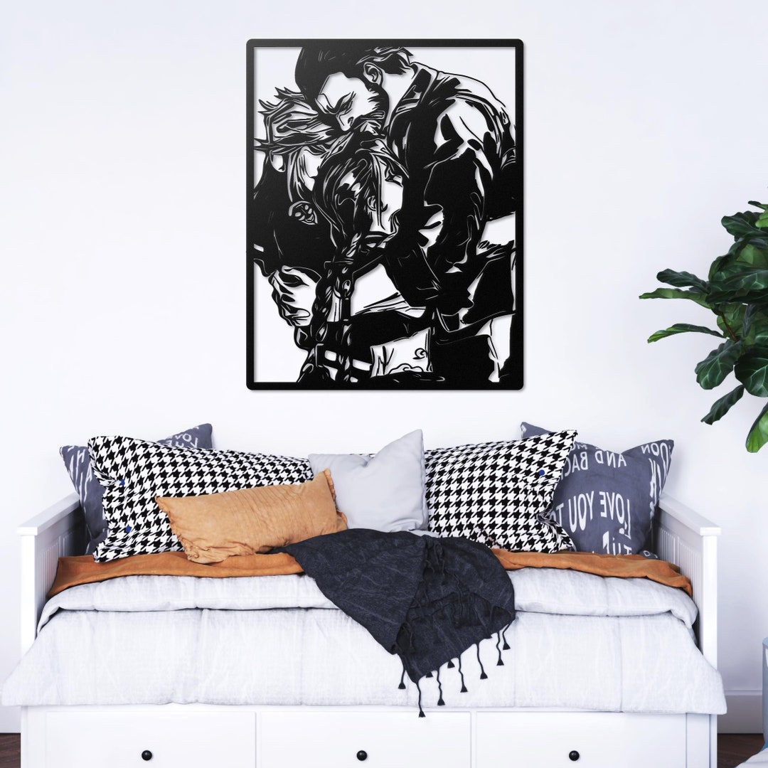 Vander Vi Jinx Arcane Metal Wall Art Lol Decor - Etsy