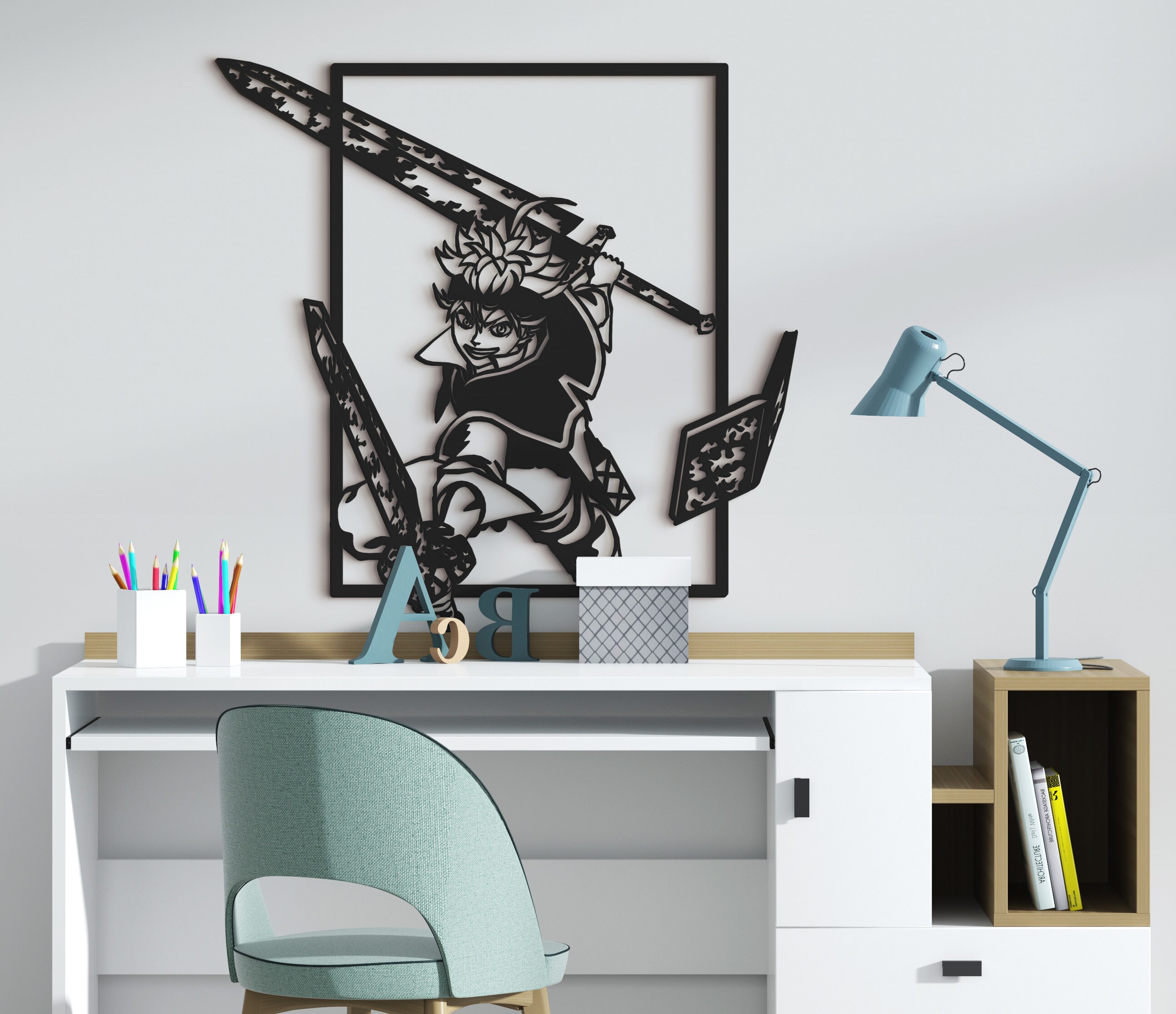 Anime Wall Art Anime Wall Decor - Etsy