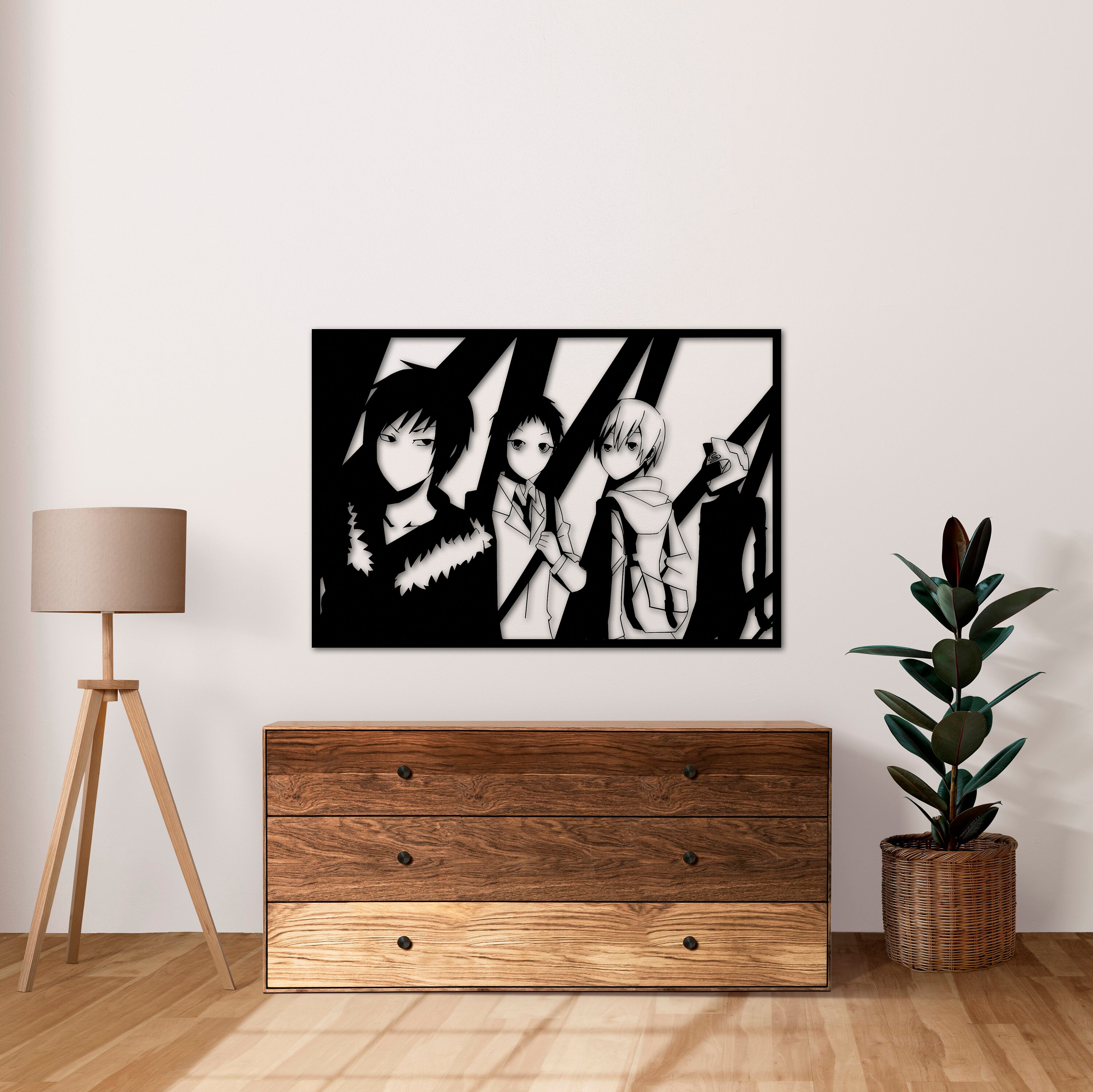 Anime Wall Art Anime Wall Decor - Etsy