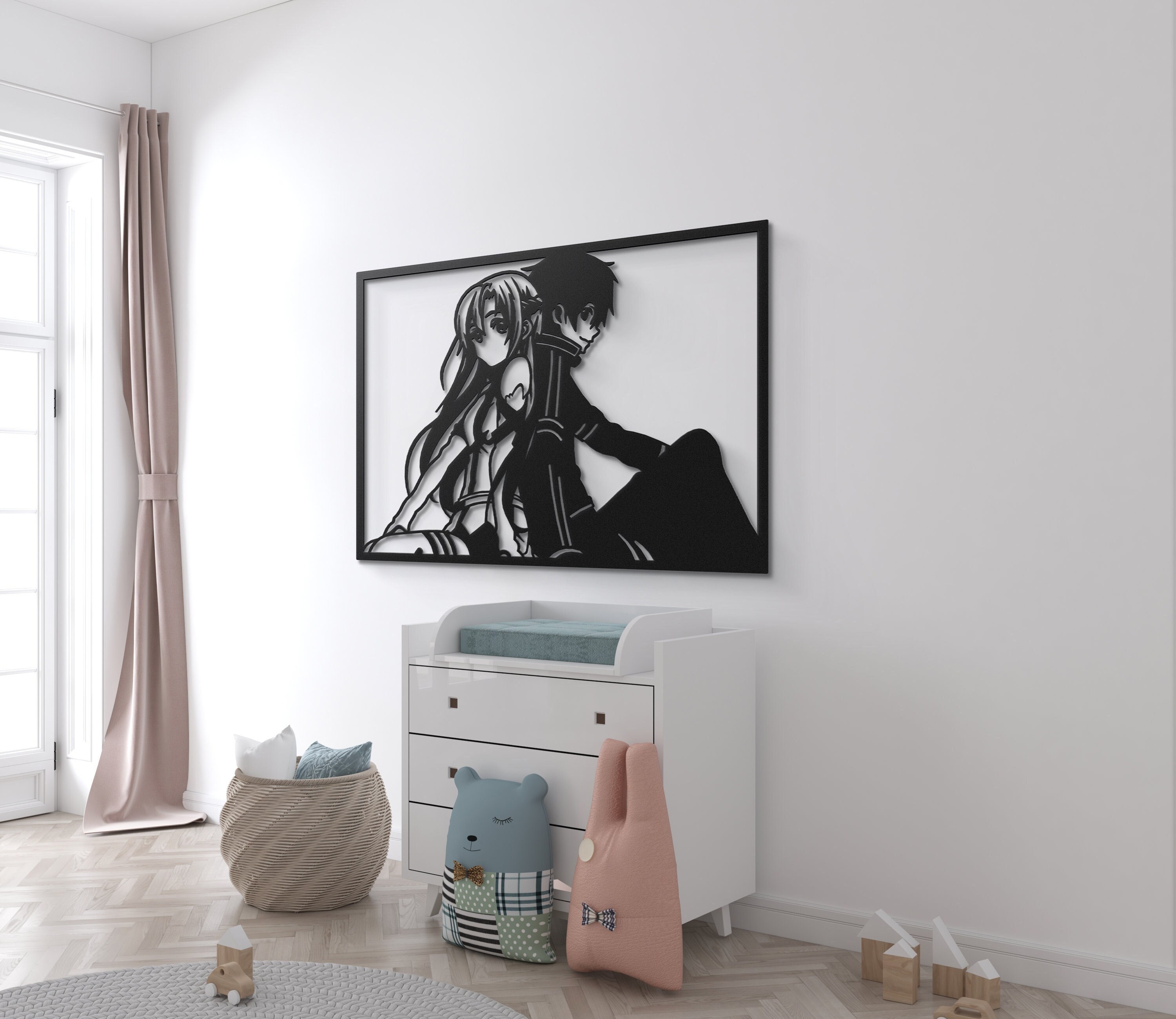 Anime Wall Art Anime Wall Decor - Etsy