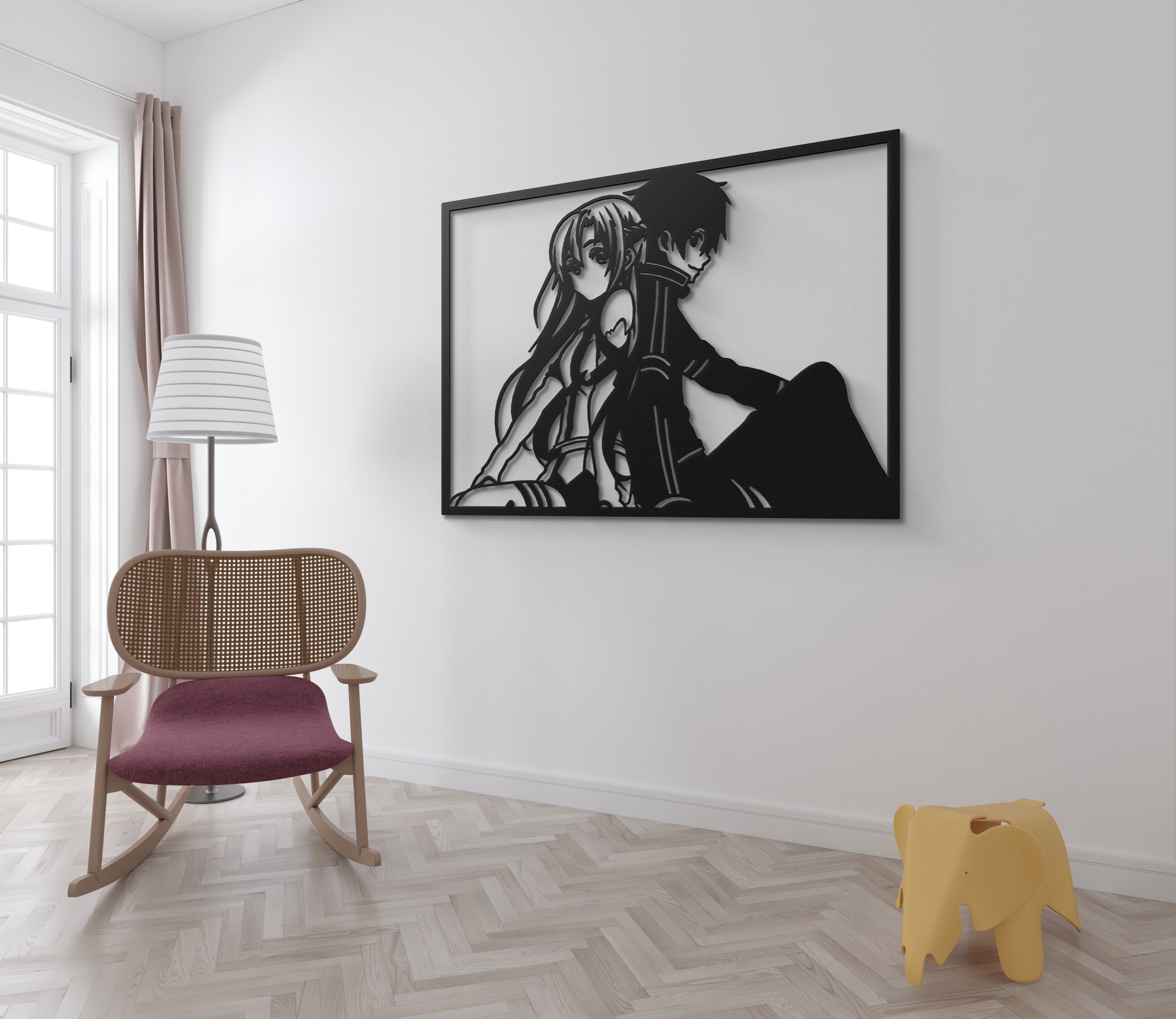 Anime Wall Art Anime Wall Decor - Etsy