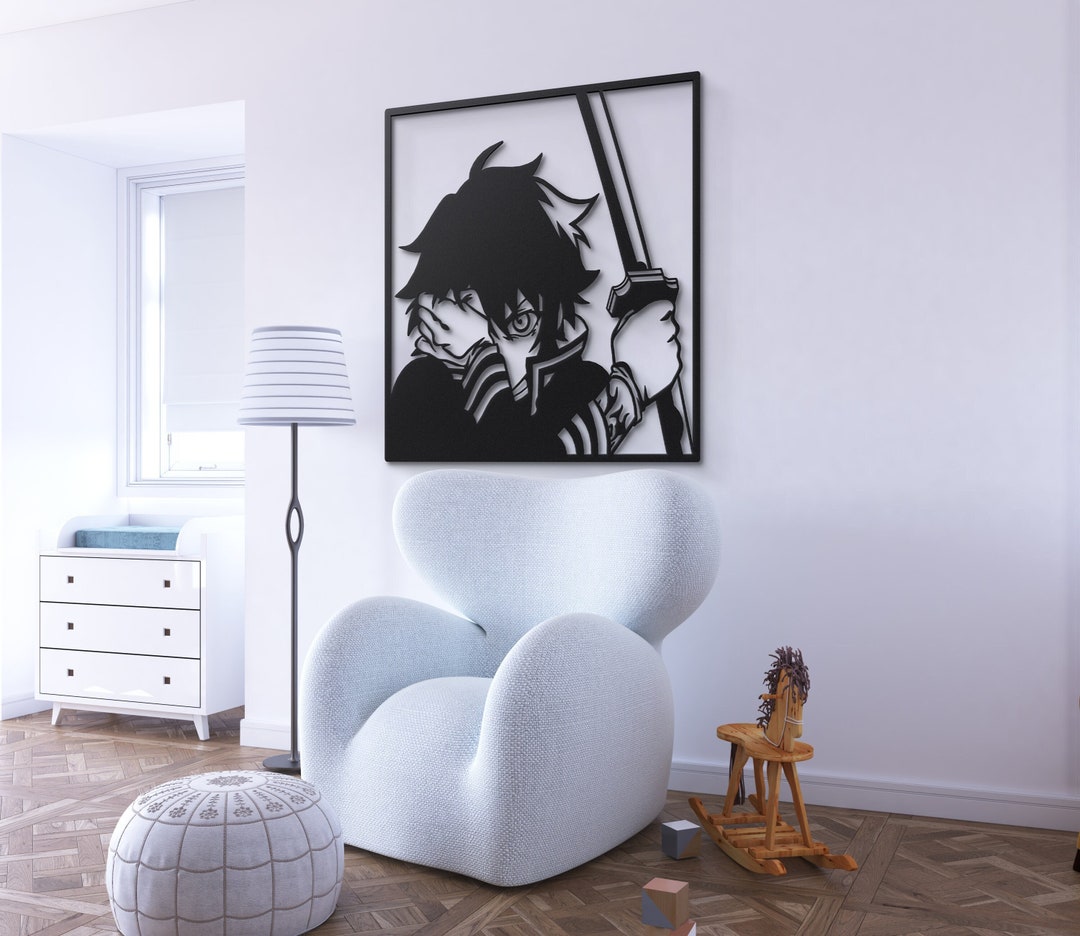 Anime Wall Art Anime Wall Decor - Etsy