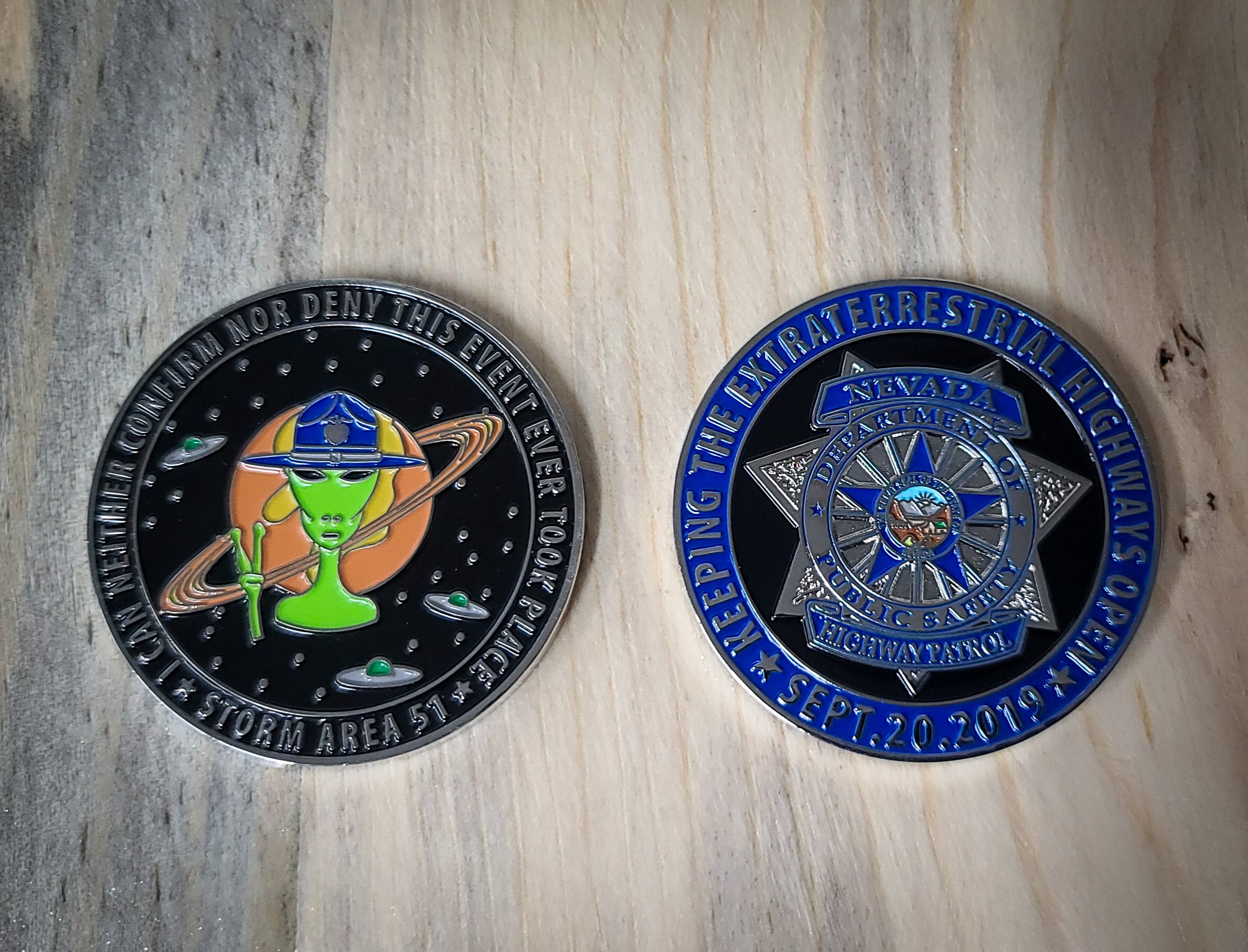 NHP Storm Area 51 Patch and Coin Set - Etsy