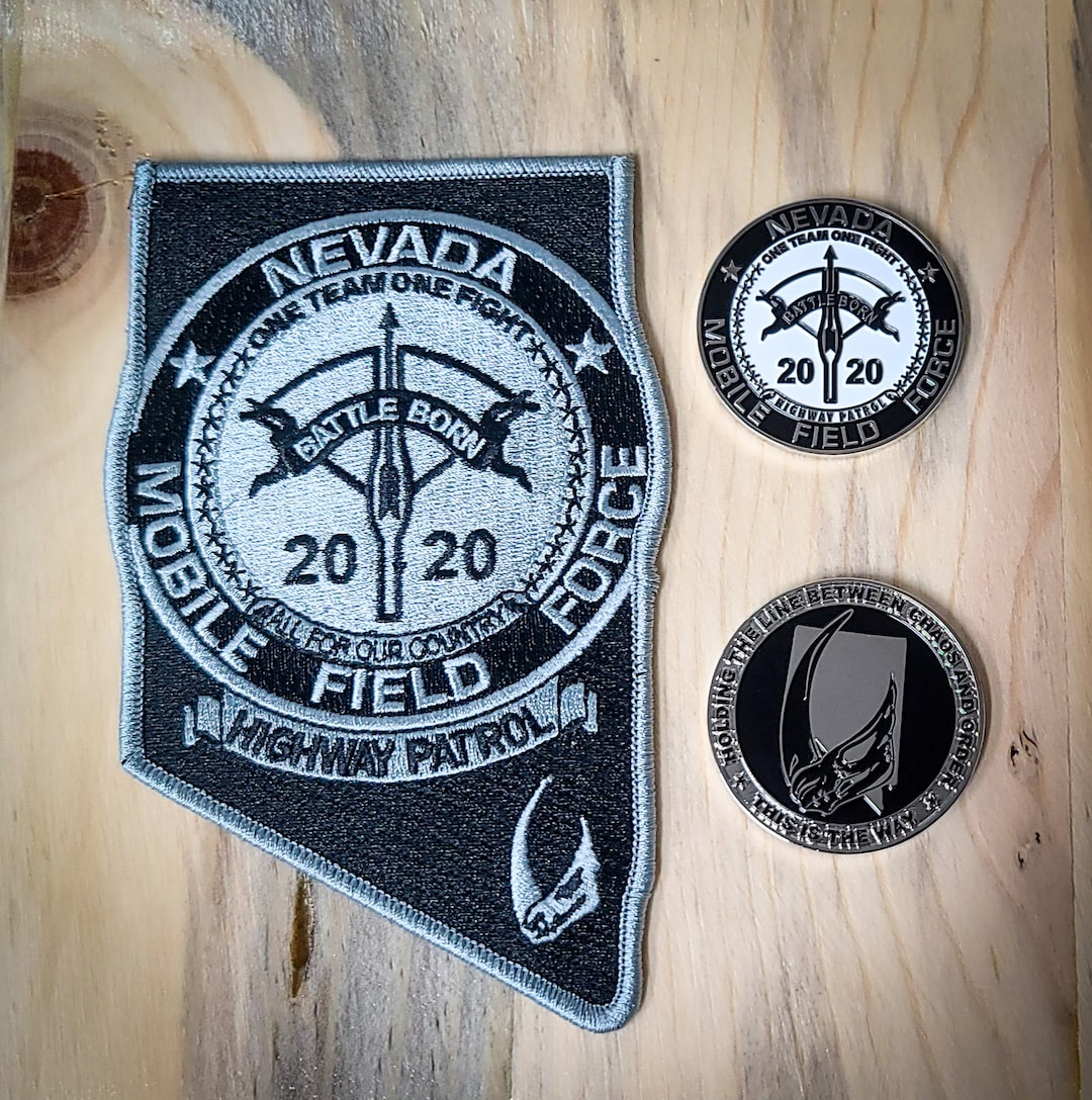 NHP Mobile Field Force (riot) Patch and Coin Set - Etsy