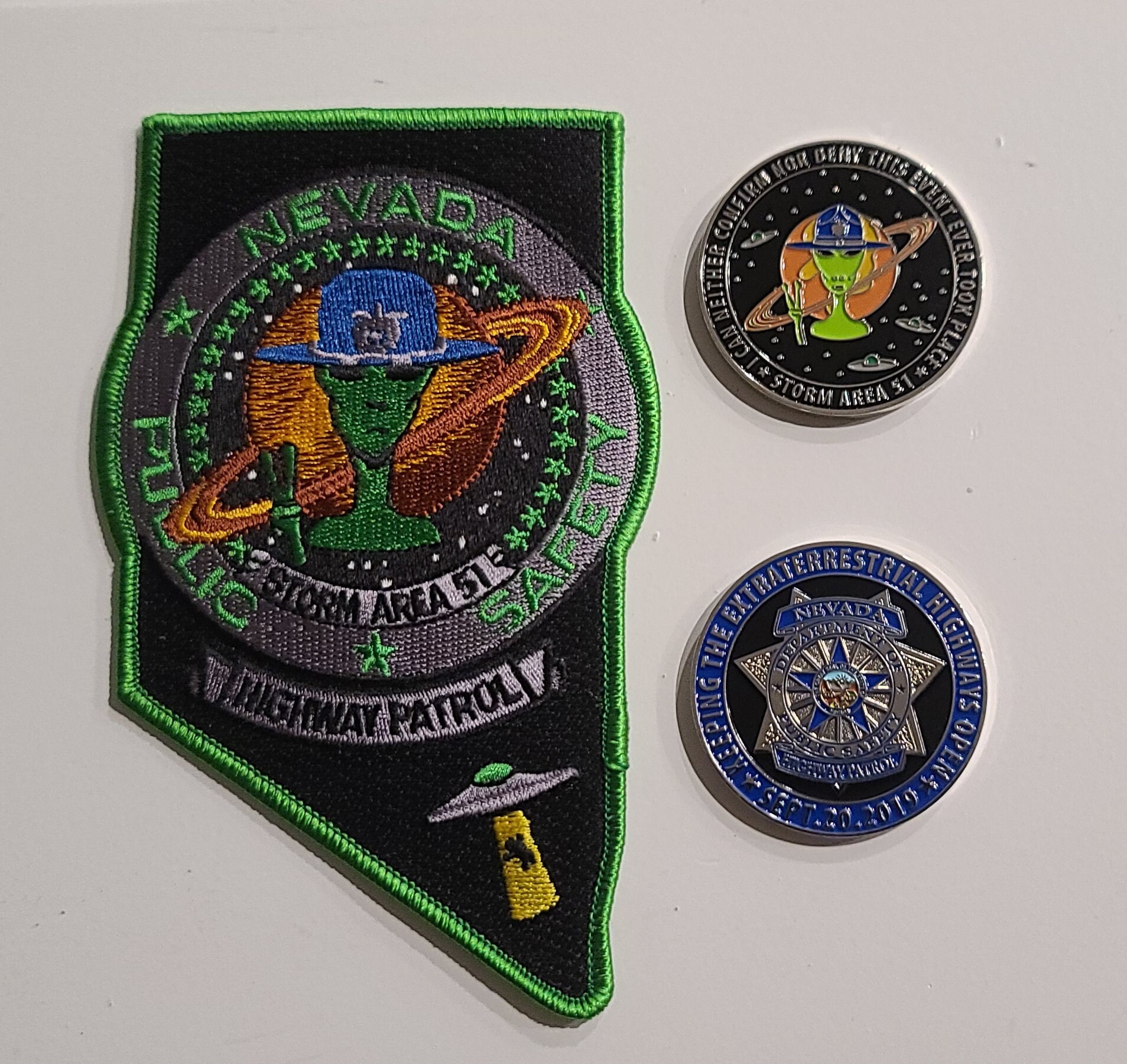NHP Storm Area 51 Patch and Coin Set - Etsy