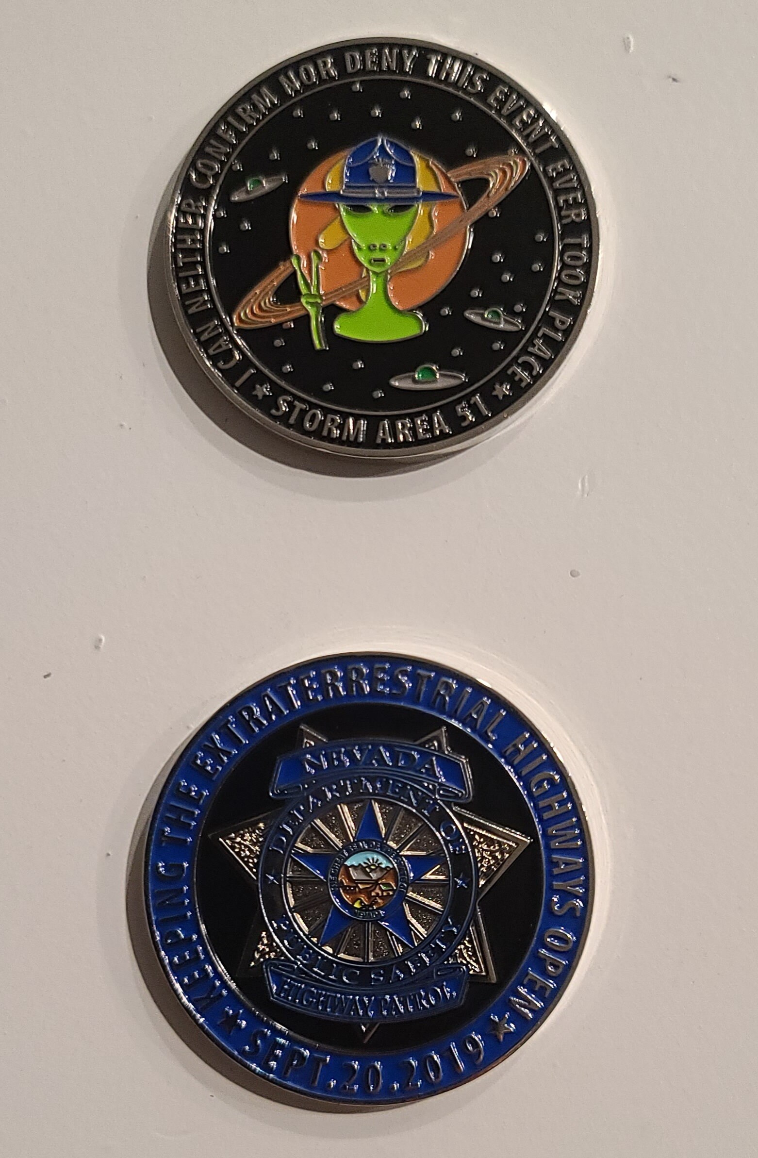 NHP Storm Area 51 Patch and Coin Set - Etsy