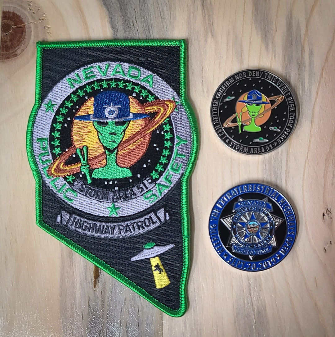 NHP Storm Area 51 Patch and Coin Set - Etsy