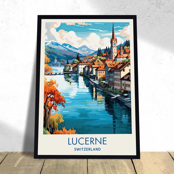 Lucerne Switzerland - Etsy