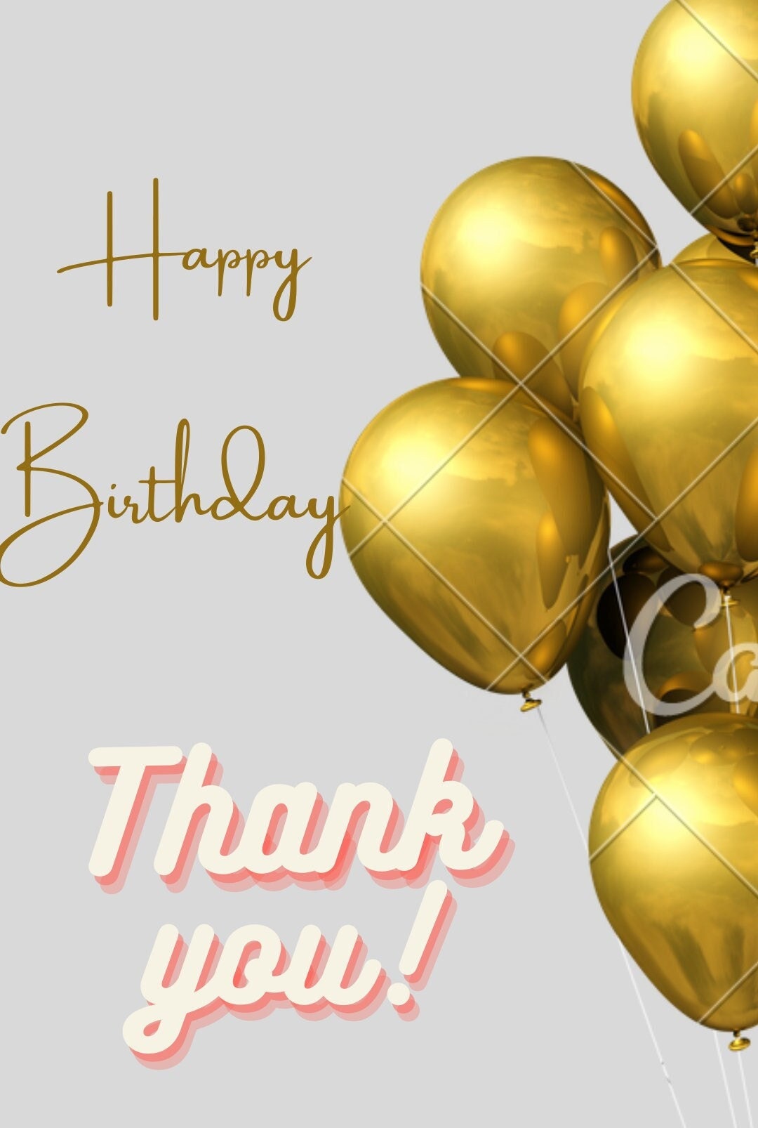 Templete Happy Birthday - Etsy