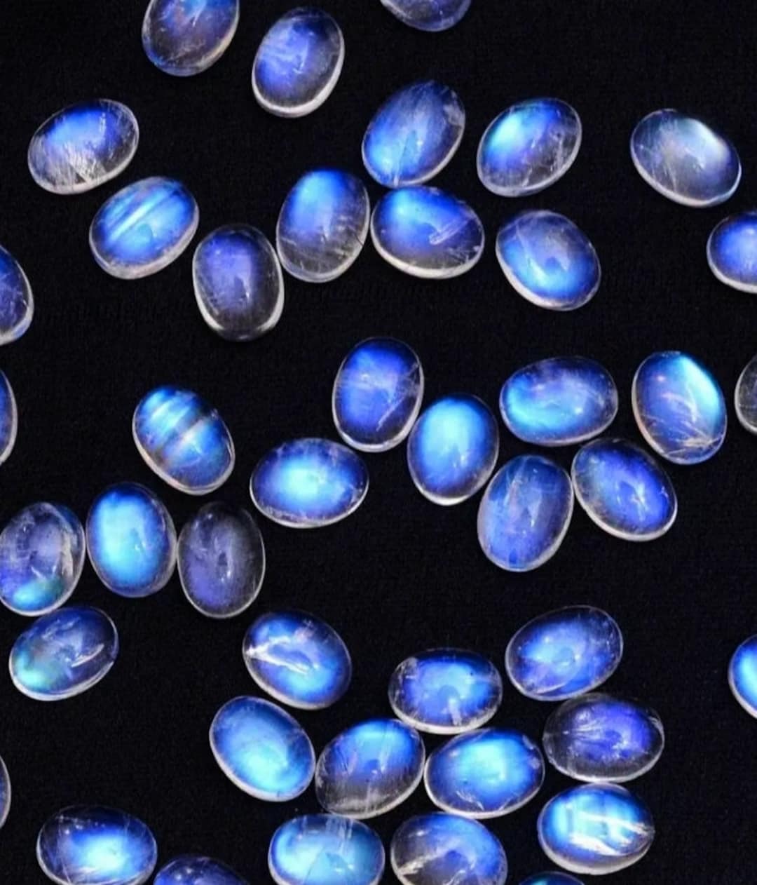 Rainbow Moonstone Cabochon Calibrated Rainbow Moonstone Cabochon ...