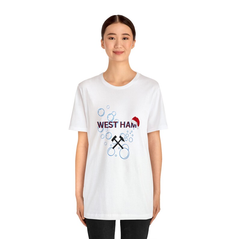 West Ham Christmas Tshirt Westham Xmas T Shirt Gift for Christmas ...