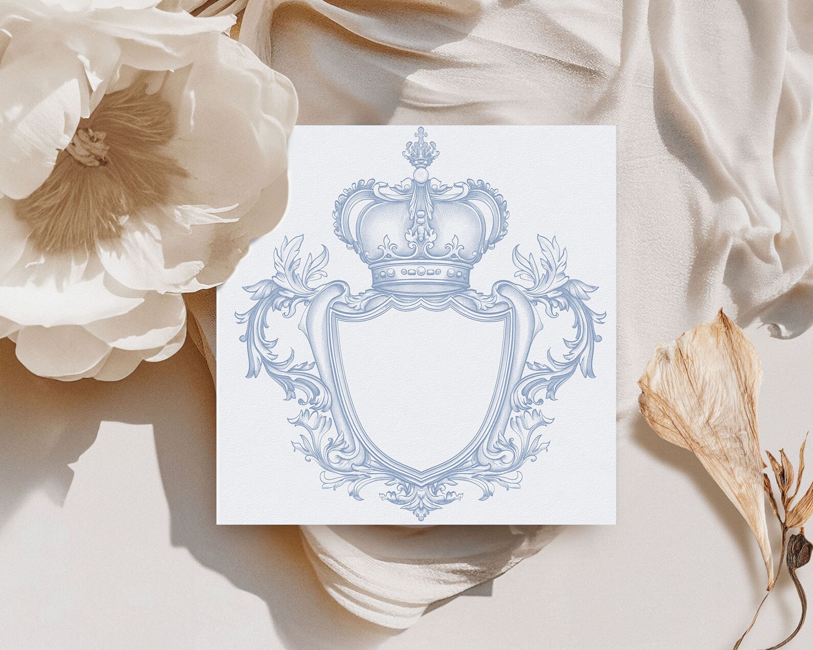Baroque Scrolls template Crest PNG Clipart template Floral Rococo ...
