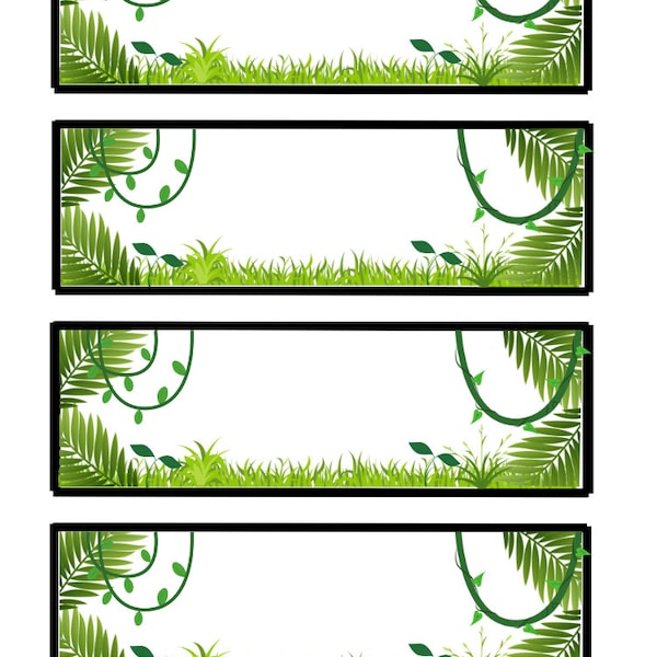 Jungle Theme Classroom - Etsy