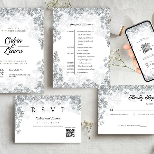 Motion Invitation Card - Etsy