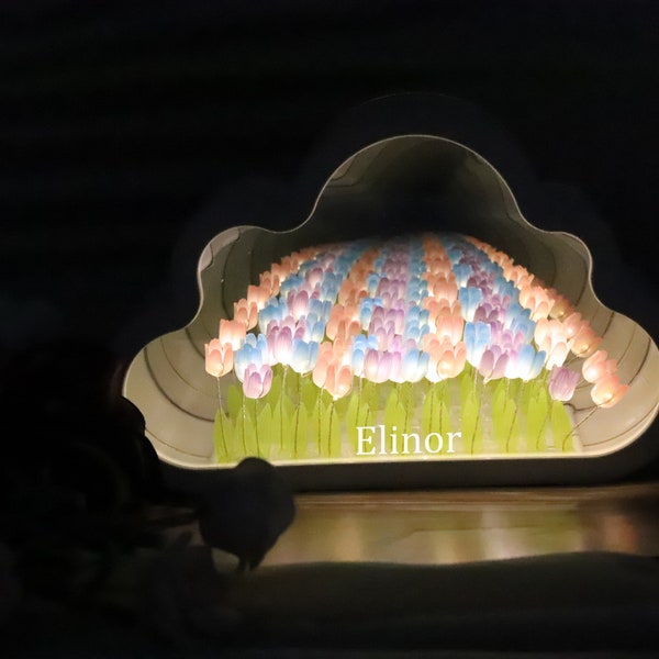 Tulip Cloud Mirror - Etsy