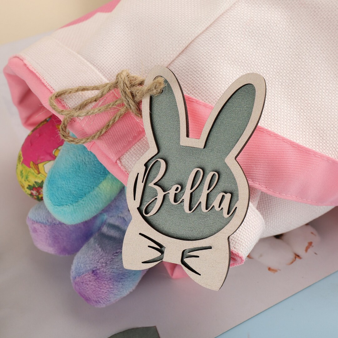 Custom 3D Easter Tag,easter Bunny Name Tag,personalized Easter Tag ...